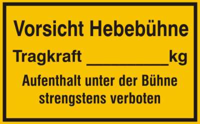 Krane+Hebebühnen Schilder Aufkleber shop Arbeitsschutz Brandschutz ...
