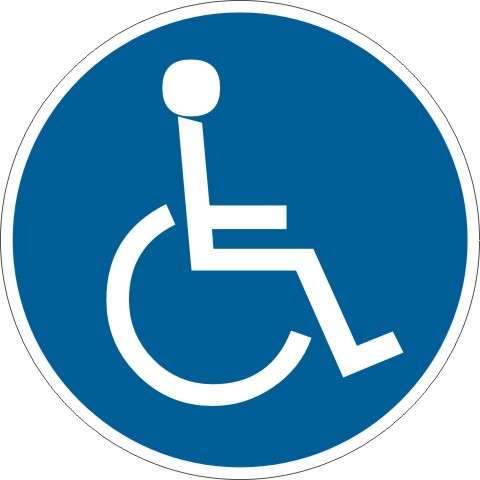 Behinderten Symbol | J. Ed. Wunderle oHG
