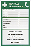 Notfall Rufnummern | J. Ed. Wunderle oHG